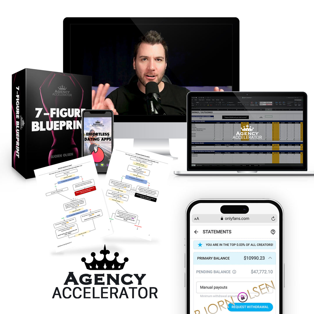 Agency Accelerator Course (BONUS: DFY Chatter Training, Resource Vault – Bjorn Olsen